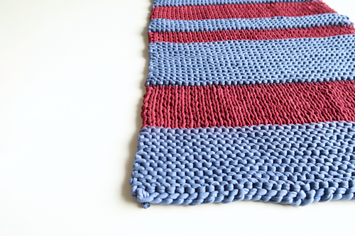 Ravelry: Chunky Rug Bath Mat pattern by Knitting with Chopsticks