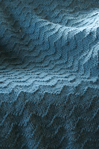 Ravelry: Waves Blanket pattern by Knitting with Chopsticks