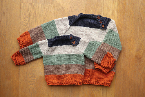 Ravelry: Paint Colorblock Baby & Children Sweater pattern by Knitting ...