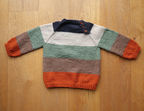 Ravelry: Paint Colorblock Baby & Children Sweater pattern by Knitting ...