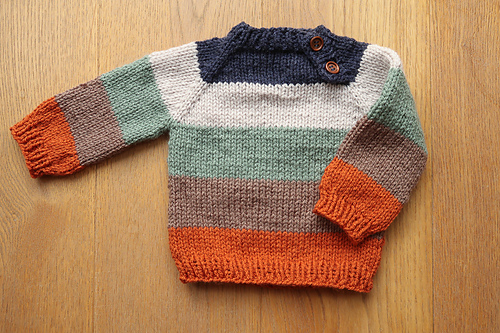 Ravelry: Paint Colorblock Baby & Children Sweater pattern by Knitting ...