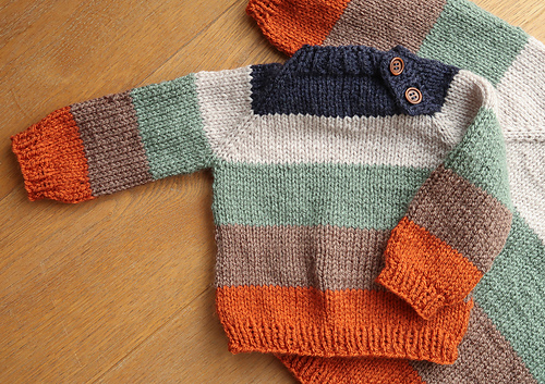Ravelry: Paint Colorblock Baby & Children Sweater pattern by Knitting ...