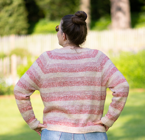 Ravelry: Adriana Striped Sweater pattern by Knitting with Chopsticks
