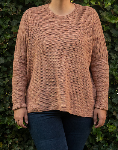 Ravelry: Drapey Boxy Sweater pattern by Knitting with Chopsticks