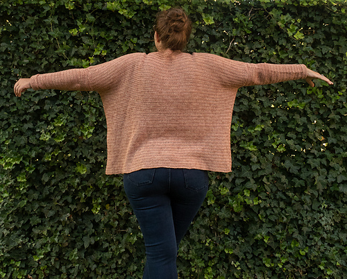 Ravelry: Drapey Boxy Sweater pattern by Knitting with Chopsticks