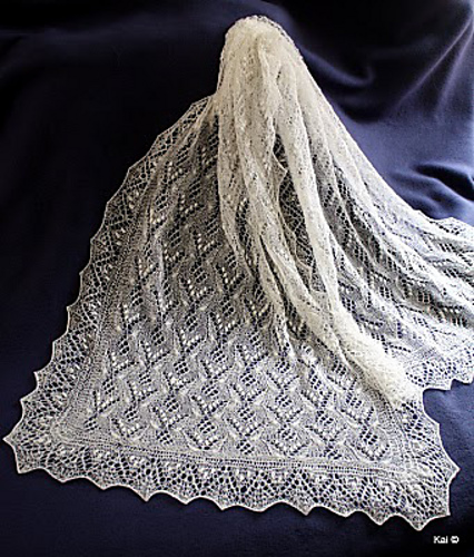 Ravelry: Kailill's Haapsalu sall Butterfly