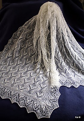 Ravelry: Kailill's Haapsalu sall Butterfly