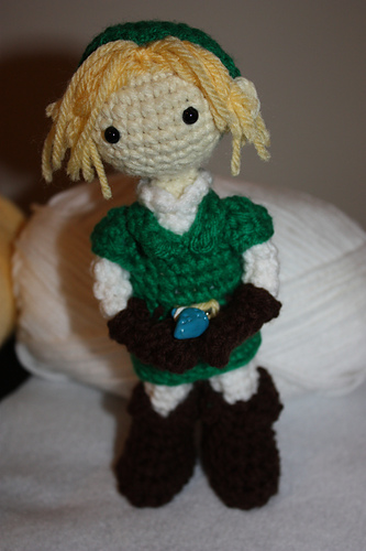 Ravelry: Legend of Zelda: Link Pattern pattern by Becca de Kroon