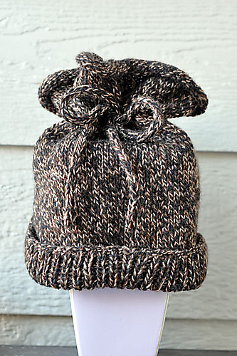 Ravelry: Simple Drawstring Hat pattern by Donna Pick