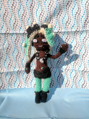 Ravelry: Splatoon 2 Pearl and Marina pattern by BobaGum