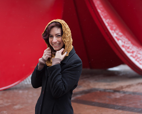 Ravelry: Diamonds Hood Cowl pattern by Kalliopi Aronis