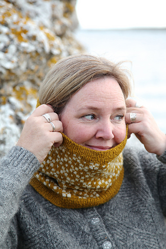 Ravelry: Mystery of Light Cowl pattern by Sofia Capelle