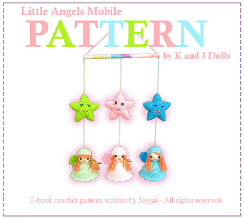 Ravelry: Little Angels Mobile - Amigurumi pattern by Sayjai ...