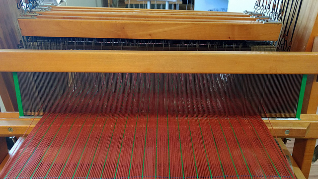 Ravelry: KarenandDolly's Shamrocks on my HD Loom