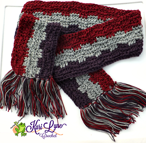 Ravelry: Griffin Scarf pattern by Sincerely Pam