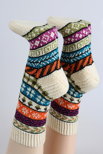 Ravelry: Advent Socks 2019 pattern by Natalie Sheldon