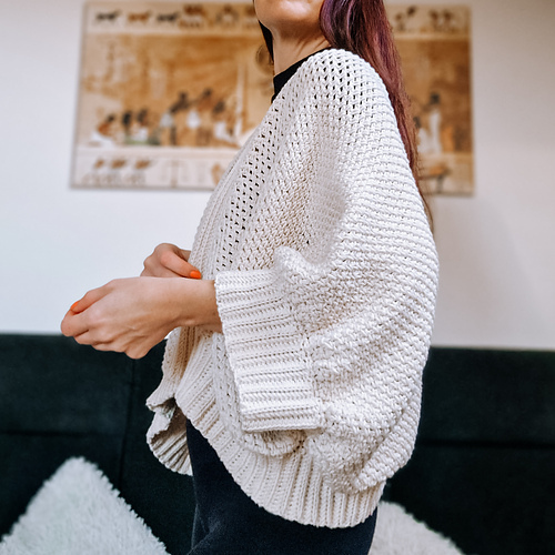 Ravelry: Cloud Cocoon Cardigan pattern by Karmen Režek