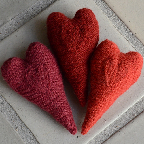 Ravelry: Heart Duo pattern by Tina Vejlø Andersen