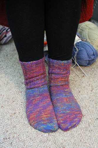 Ravelry: Socks for High Arches pattern by Kat Armstrong