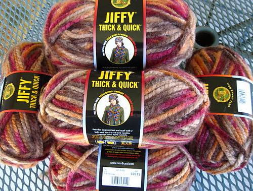 Ravelry: Lion Brand Jiffy Thick & Quick