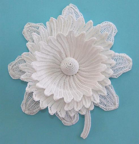 Ravelry: 5 layer Rose pattern by Kathryn White