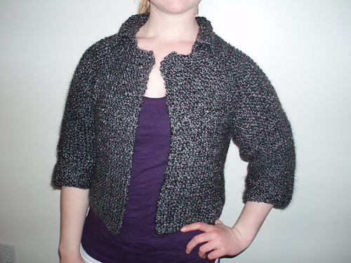 Ravelry: Matinee Swing Jacket #60468 pattern by Lion Brand Yarn