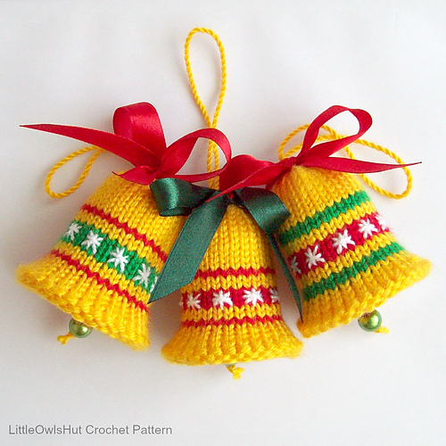 Ravelry: K007 Bells Christmas decor pattern by Svetlana Zabelina