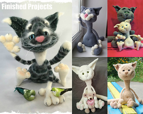 Ravelry: 198 Jeremy the Cat pattern by LittleOwlsHut