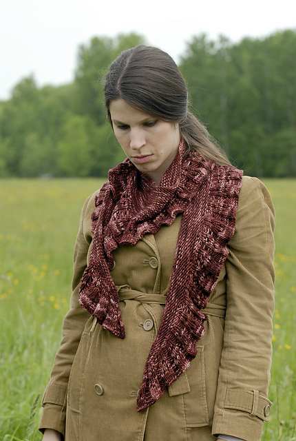 Ravelry: Horizon Scarf, worsted weight version pattern by Kate Jackson