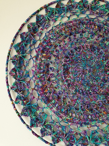 Ravelry: Paua Shell Mandala pattern by Kate Made It