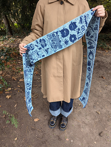 Ravelry: Anime Scarf pattern by Katharina Kuntz