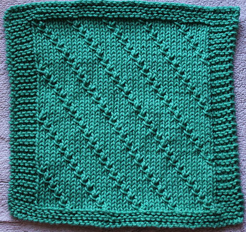 Ravelry: Leaning to the Left Cloth pattern by Kathleen Lenkeit