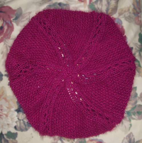 Ravelry: Raspberry Beret pattern by Kathleen Valentine