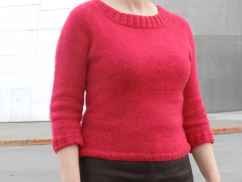 Ravelry: Basic Chic Pulli pattern by Bonne Marie Burns