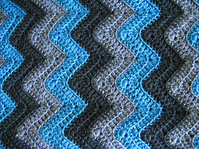 Ravelry: Luxurious Ripple pattern by Francine Marlin