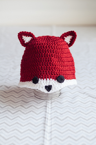 Ravelry: Fox Beanie pattern by Skinny Kitty Crochet