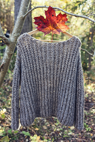 Ravelry: Ribbed Knit Sweater pattern by Katrinine