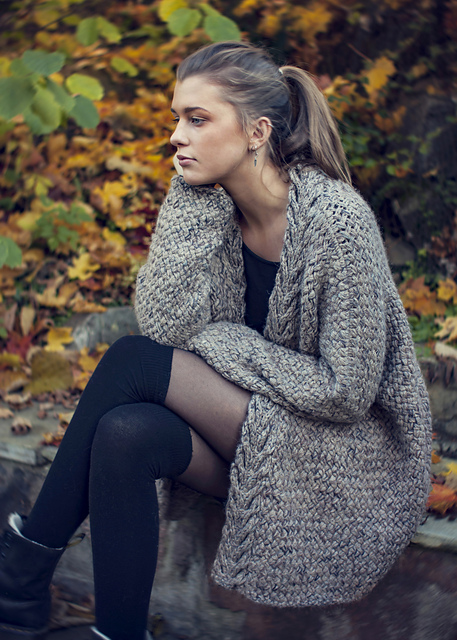 Ravelry: Dreamy Weave Cardigan pattern by Katrine
