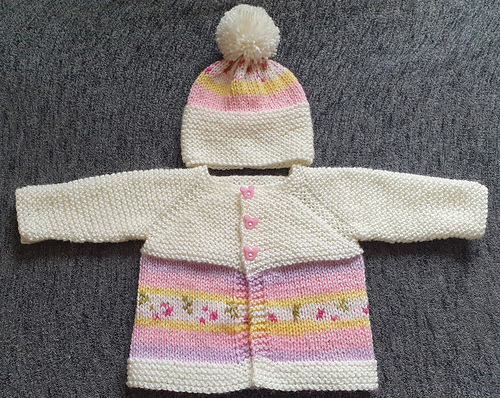 Ravelry: Babbity Baby Jacket pattern by marianna mel