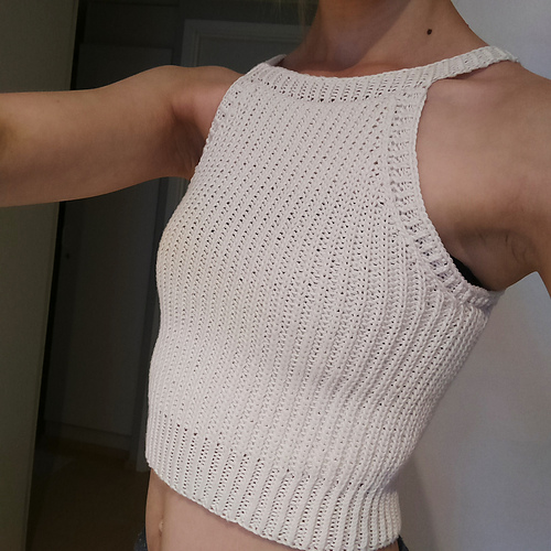 Ravelry: One Stop Crop Top pattern by Emily Manasc