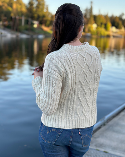Ravelry: Tryon Creek Pullover pattern by Kay Hopkins