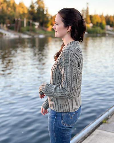 Ravelry: Tryon Creek Pullover pattern by Kay Hopkins