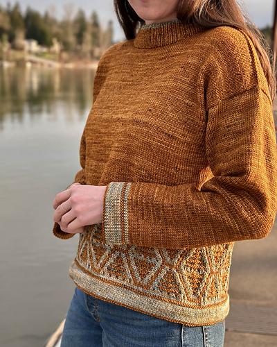 Ravelry: Forest Park Pullover pattern by Kay Hopkins
