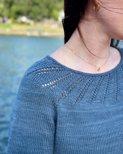 Ravelry: Starburst Tee pattern by Kay Hopkins