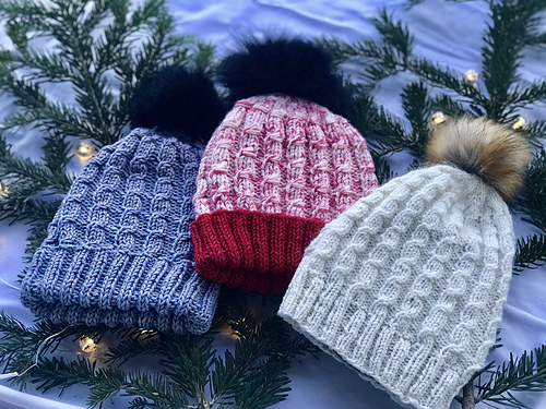 Ravelry: Mock Cable Hat pattern by Kay Hopkins