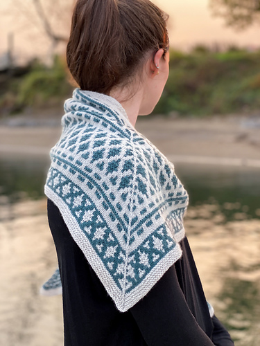 Ravelry: Forest Mosaic Shawl pattern by Kay Hopkins