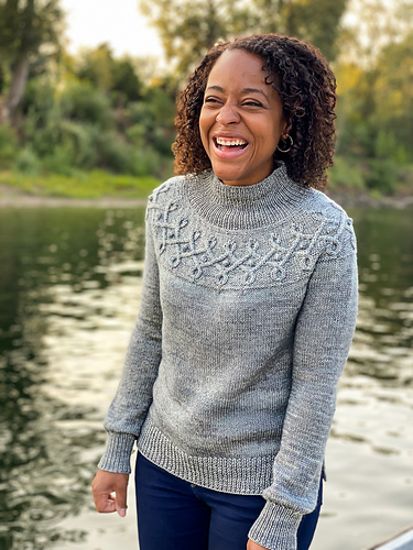 Ravelry: Bobble Loop Sweater pattern by Kay Hopkins