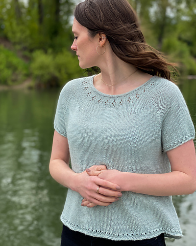 Ravelry: Trillium Lake pattern by Kay Hopkins