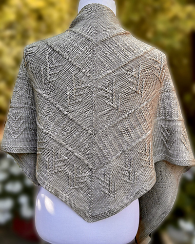 Ravelry: Antler Shawl pattern by Kay Hopkins