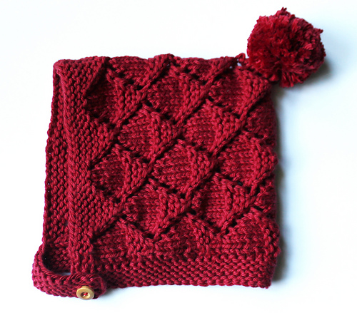 Ravelry: Shadow Triangles Bonnet pattern by Kayleigh Kirkland